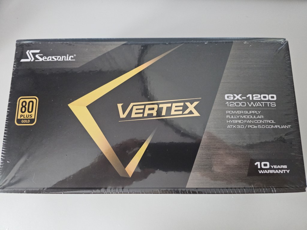Купити Seasonic VERTEX GX-1200 1200W 80+ Gold ATX 3.0 PCIe 5.0 блок живлення питания Україна купить